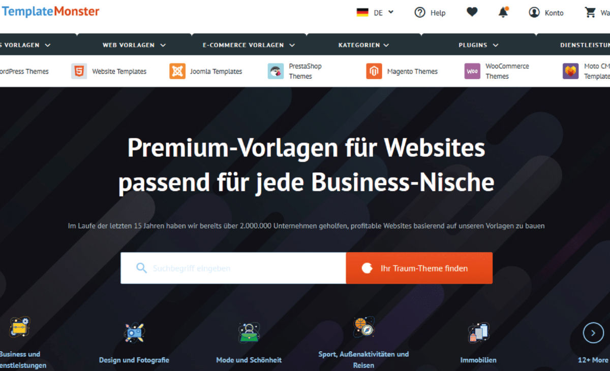 WordPress Themes from TemplateMonster the professional solution? | Adfreak