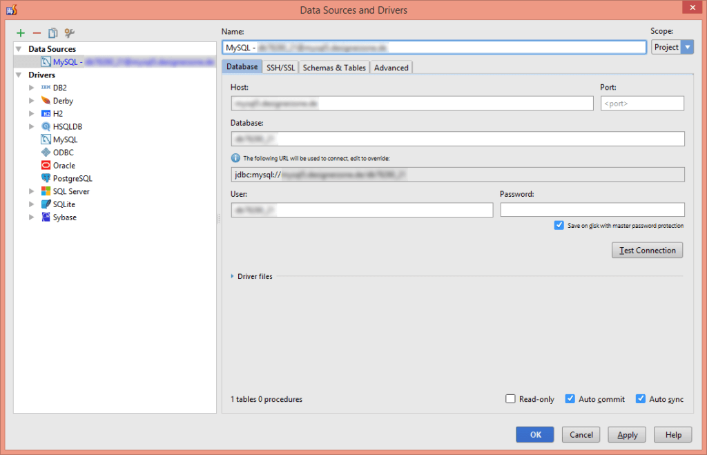 In PhpStorm externe MySQL-Datenbank anbinden | Adfreak