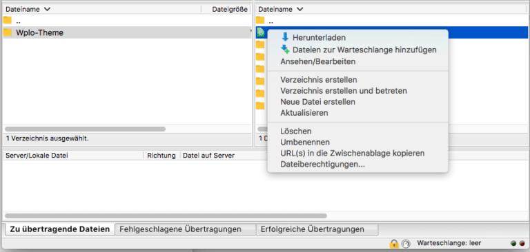 Filezilla WordPress FTP Zugang – am Beispiel FTP Server mit Strato und Filezilla | Adfreak